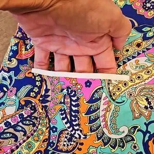Shoshanna | Swim | Shoshanna Bright Paisley Retro Swim Cover Up Dress ...